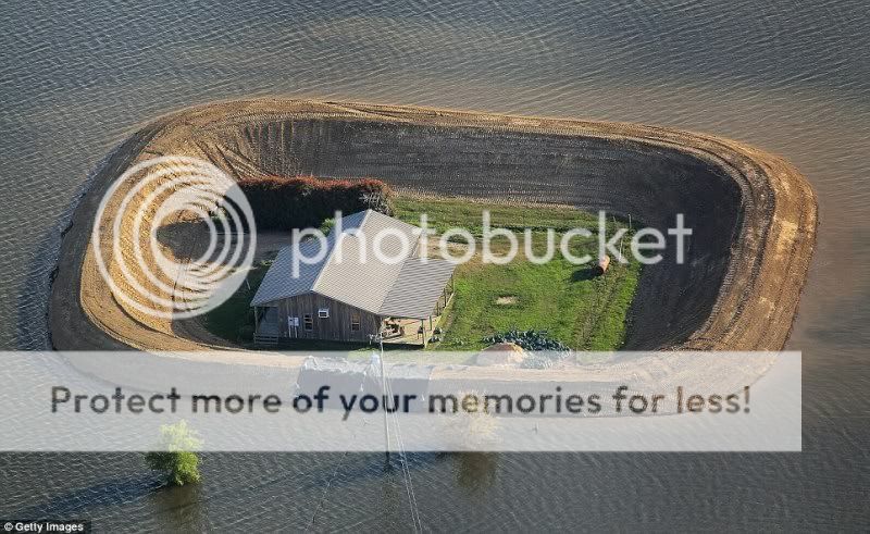 Islands in the stream: The extraordinary homemade dams holding back the ...