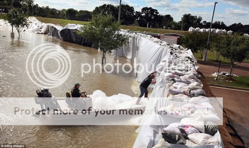 Islands in the stream: The extraordinary homemade dams holding back the ...